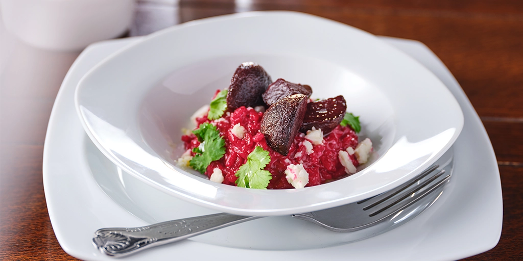 ROASTED BEETROOT RISOTTO - The Wholesale Group - Chefs' Insider